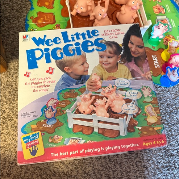 Milton Bradley | Toys | Wee Little Piggies Game | Poshmark